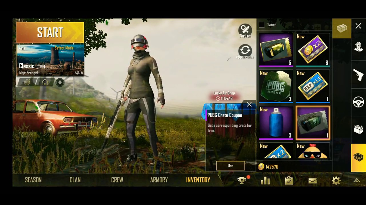 Pubg Rare Items - YouTube