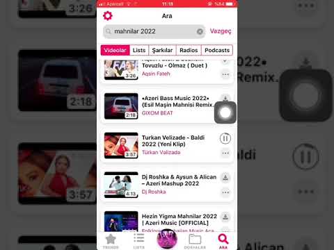 iphone mahni video yuklemek 2022