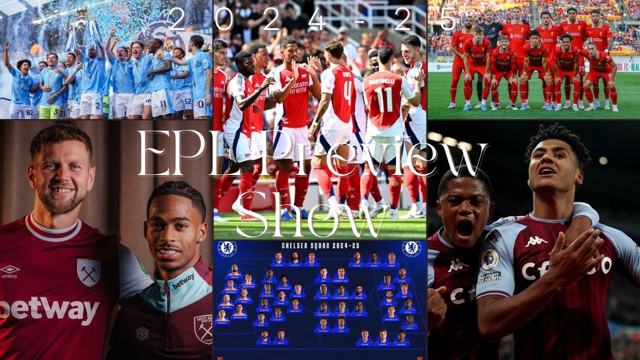 JGTV EPL Preview Show | City To Make it 5? | Arsenal Title or Bust | Top 4 Race | Relegation ...