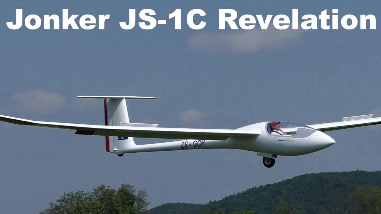 Jonker JS-1 Revelation, giant scale RC glider, Hranice 2020 - YouTube