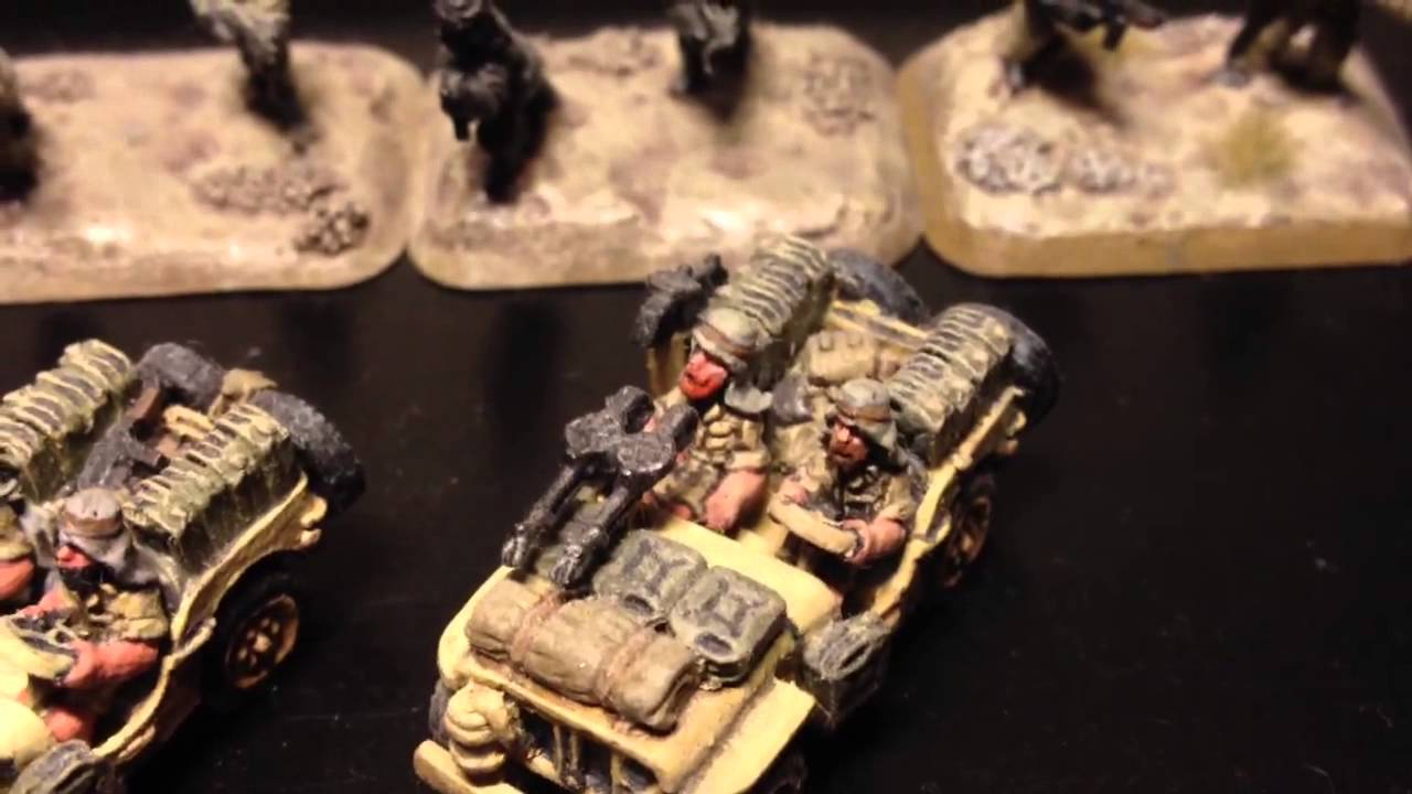 Flames of War - SAS - YouTube