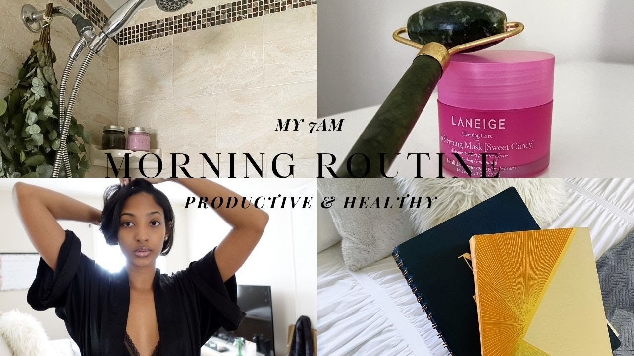 MY HEALTHY + PRODUCTIVE MORNING ROUTINE 2021 | PRODUCTIVE + HEALTHY ...