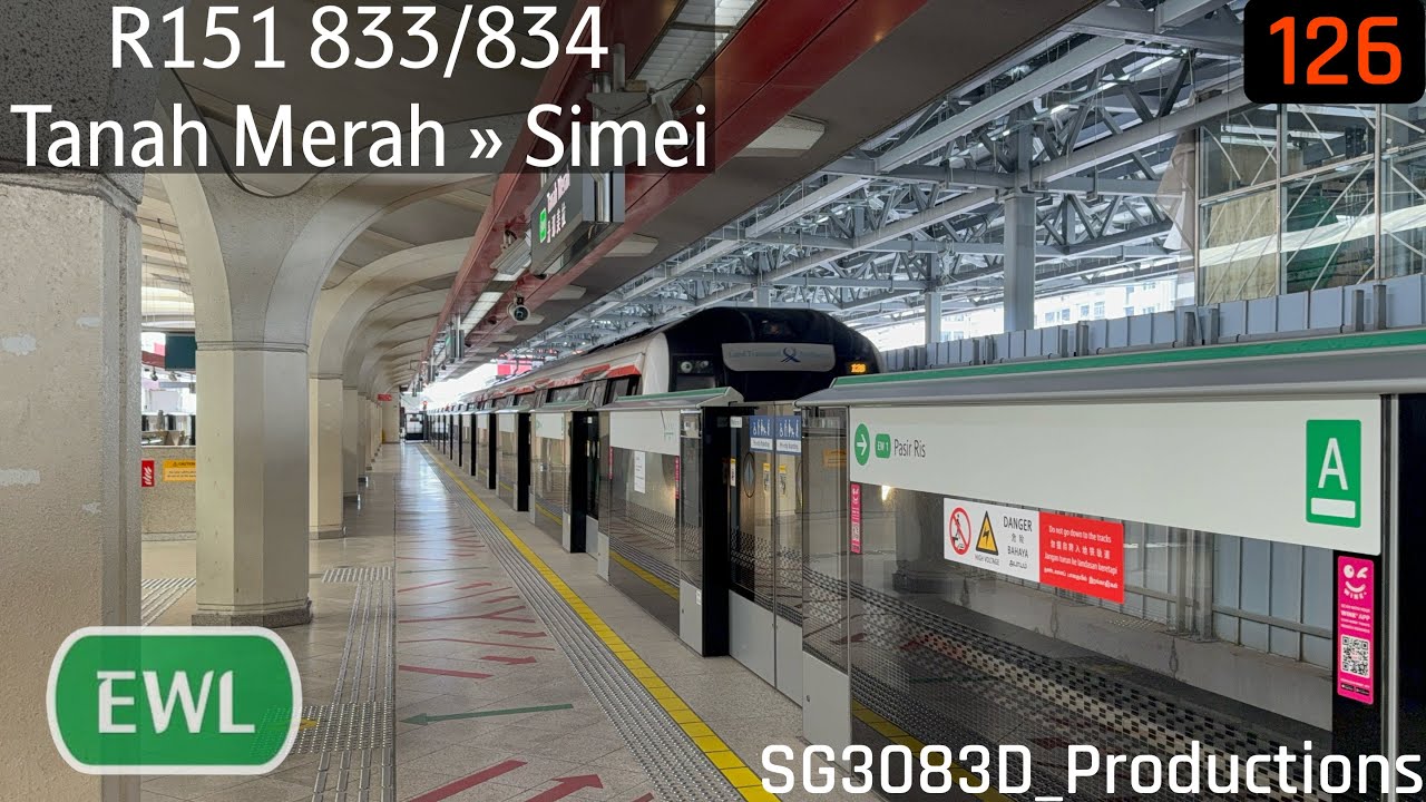 [SMRT][Full Service Resumed!] ALS R151 [833/834] - EW4 Tanah Merah ...