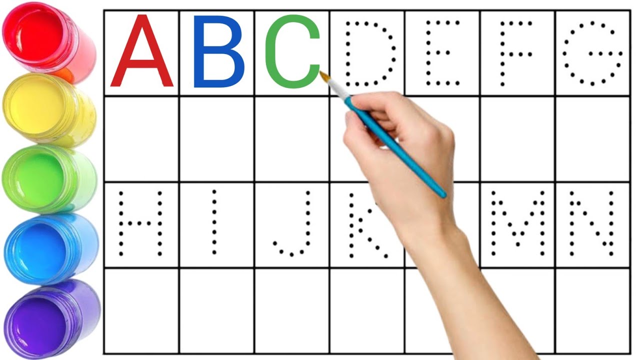 ABC Alphabet Letter Tracing Activity for Kids | Easy Learning with ...