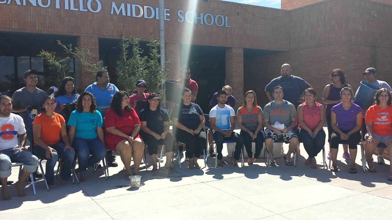 Canutillo Middle School ALS Ice Bucket Challenge - YouTube