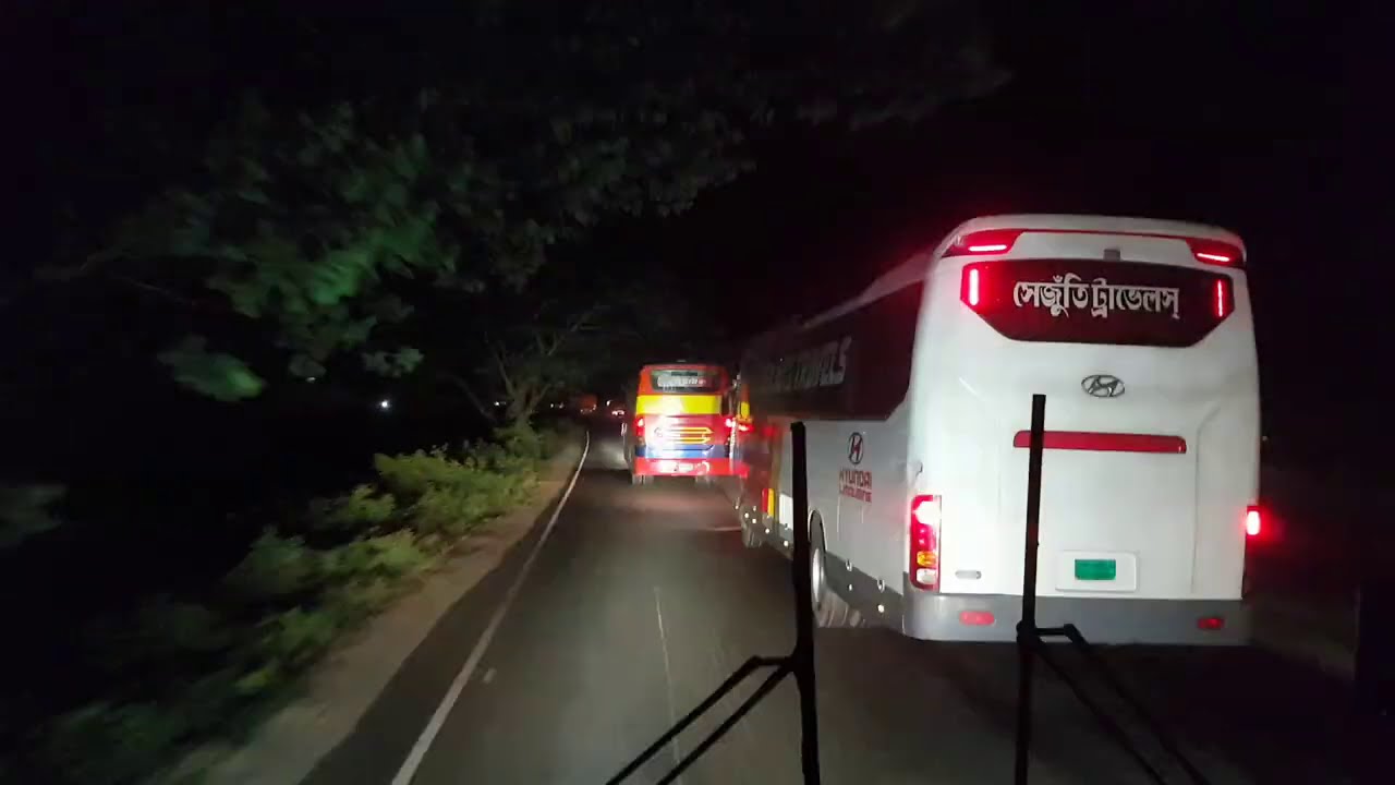 SENJUTI & UNIQUE were being chased by S.ALAM💥 Bus race in Bangladesh ...