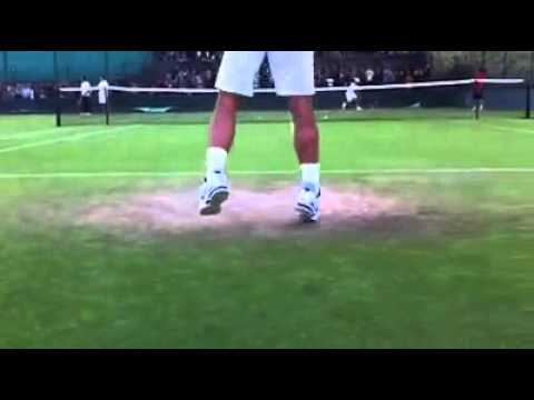 Close up of Rafael Nadal's footwork - YouTube