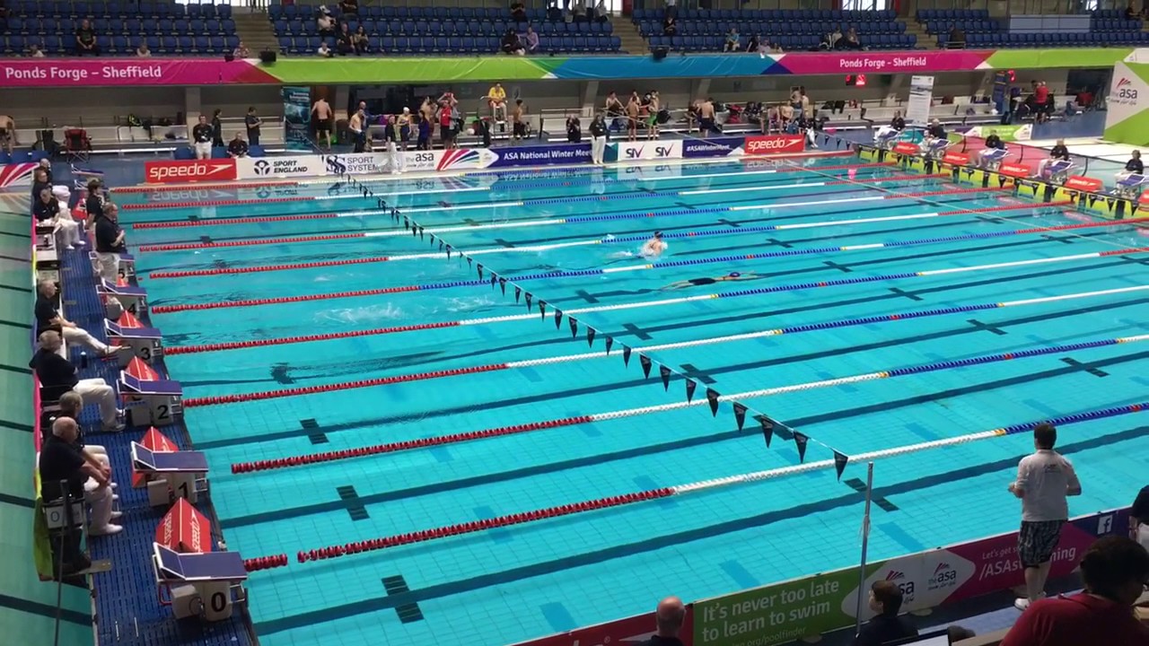 Laura kinley 50 brs swim off winter SC Champs16 - YouTube