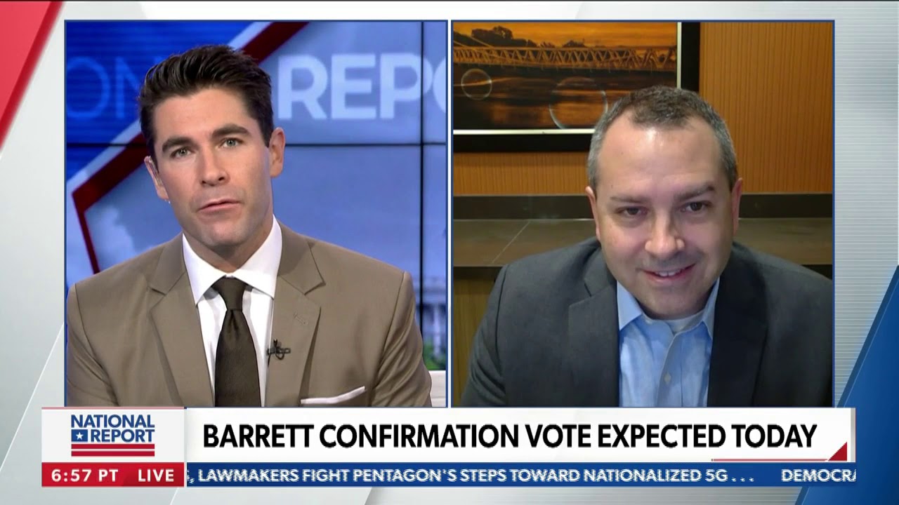 Newsmax TV: Timothy Head Head Discusses Barrett's Confirmation to ...