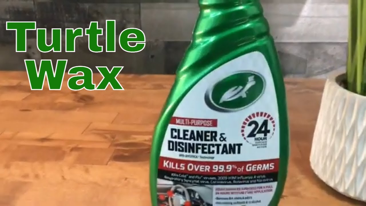 Turtle Wax Multi-Purpose Cleaner And Disinfectant!! - YouTube