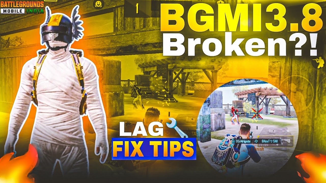 “BGMI 3.8 Update ⚠️ 90 FPS Gone? Lag FIX Now! | Best Settings for ...