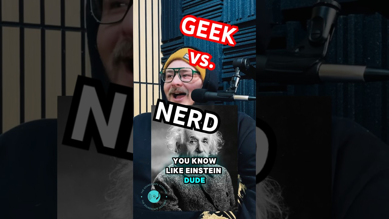 Team Nerd v Team Geek #thesoundscapesessions #podcast #nerd #geek # ...