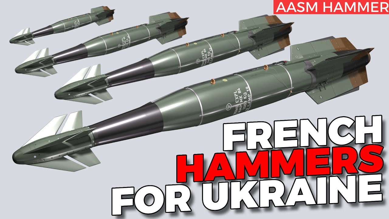 France to transfer AASM Hammer precision bombs to Ukraine - YouTube