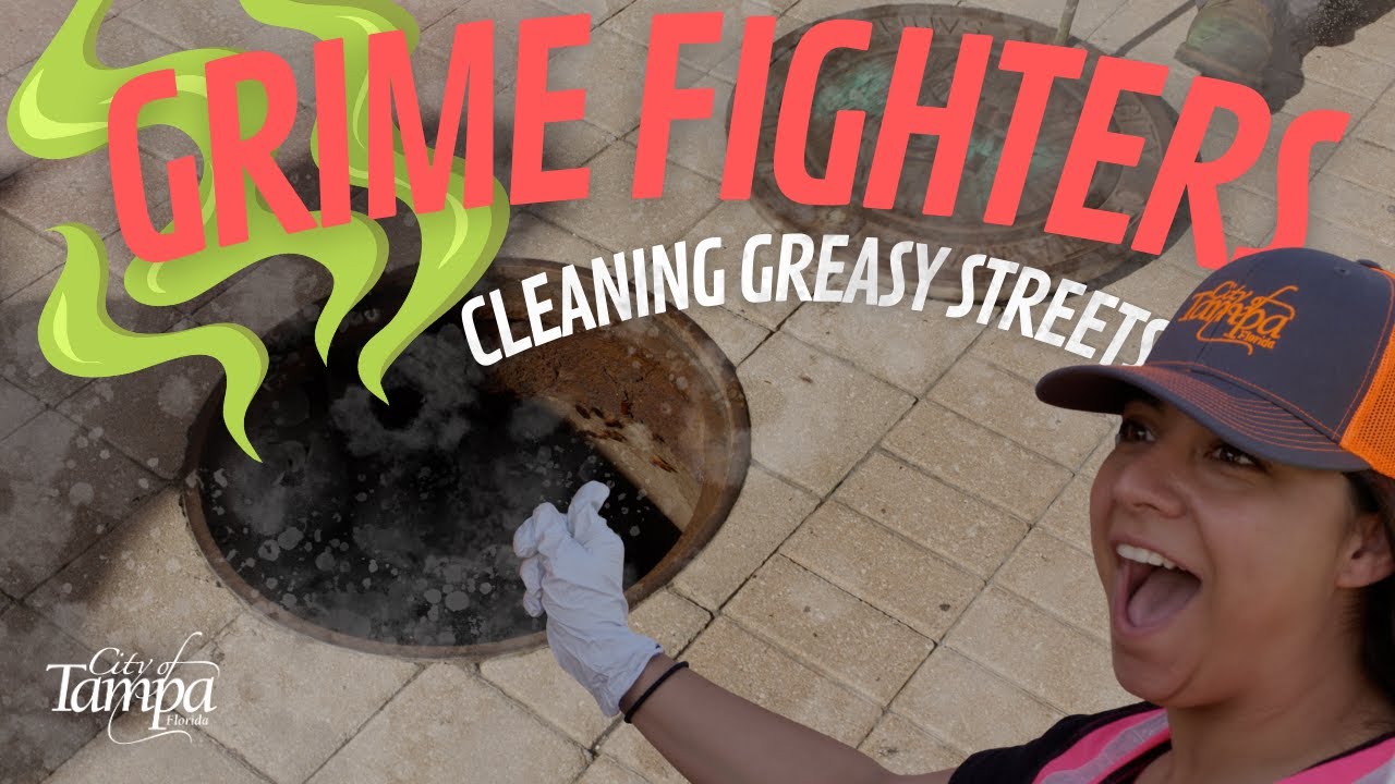 How Does the City Clean Greasy Sewers? - Grime Fighters - YouTube
