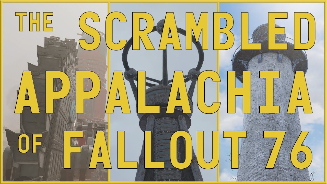 Fallout 76 Lore - The Scrambled Appalachia of Fallout 76 - YouTube