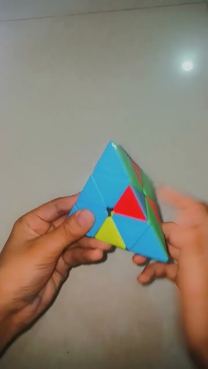 How to make ceck Board pattern in pyramids Cube #like #cube #easy #shots ........ - YouTube