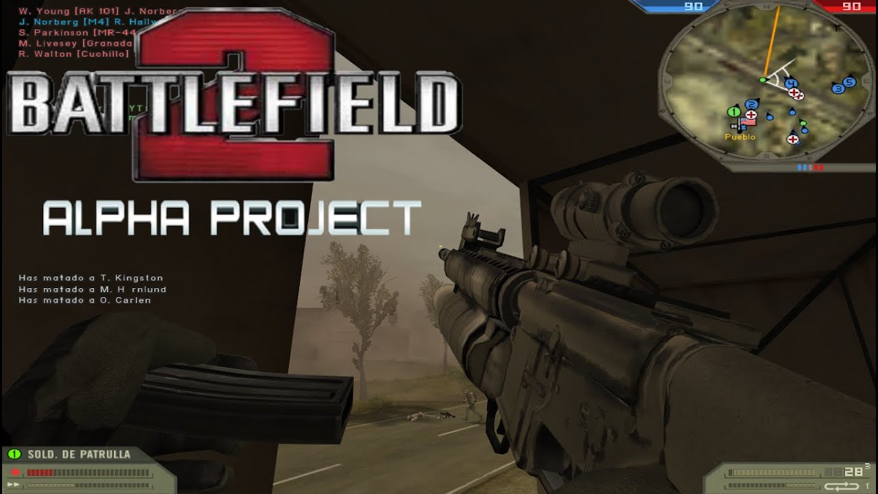 Battlefield 2: Alpha Project mod gameplay - YouTube
