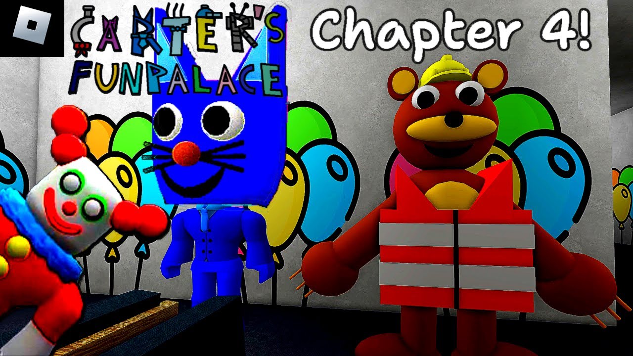 Carter's Funpalace [Chapter 4] : roblox mascot horror gameplay ...