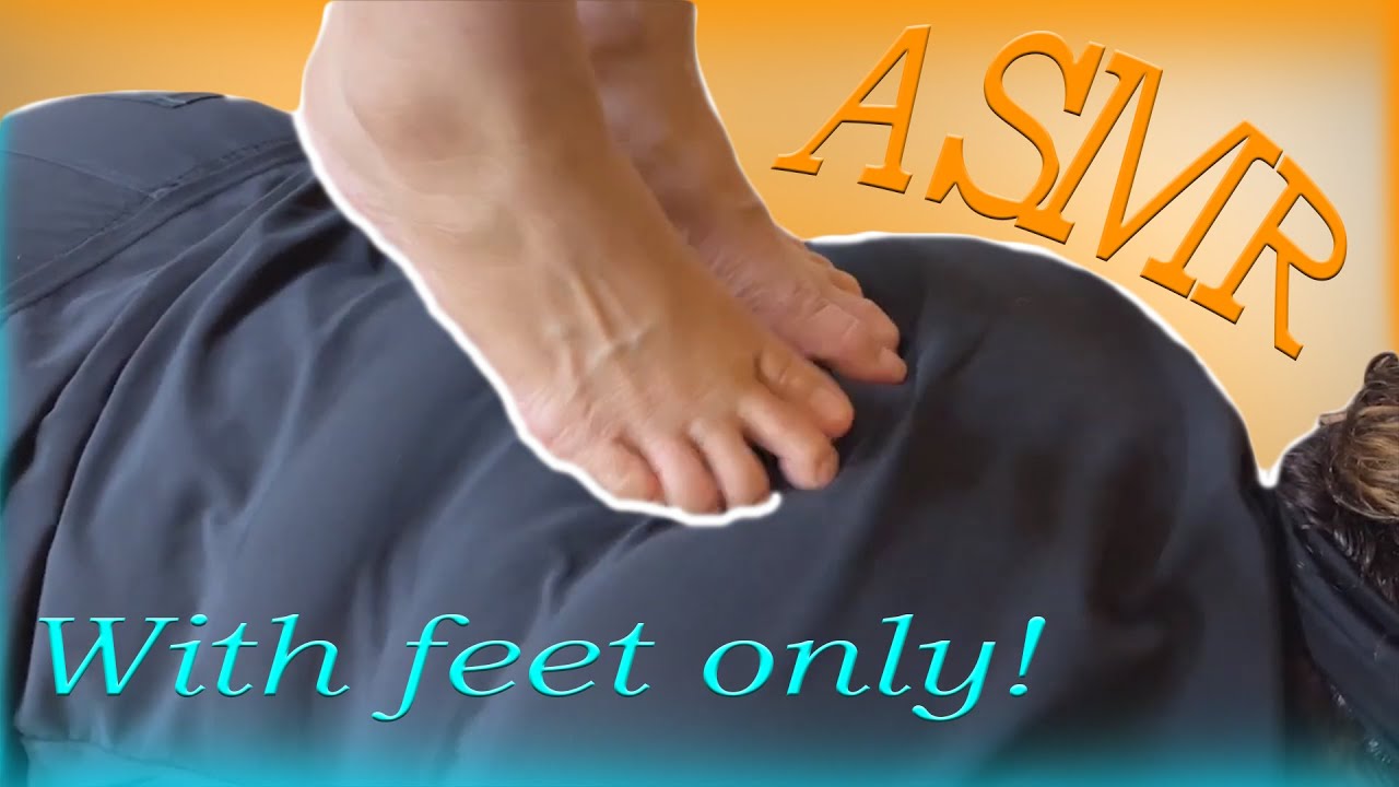 ASMR - back cracking with feet only! Part 4! - YouTube