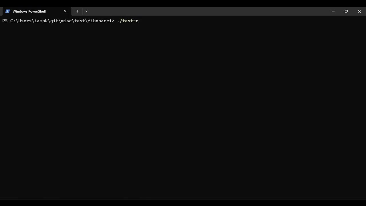 C vs Rust vs Java vs Node vs Python Recursion - time taken to calculate Fibonacci - YouTube