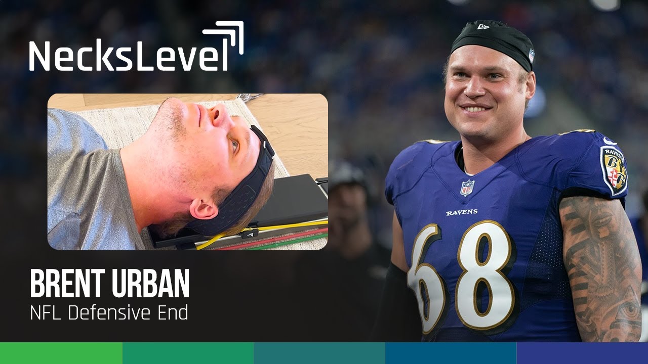 Neck injury - NFL Player Brent Urban: NecksLevel Testimonial - YouTube