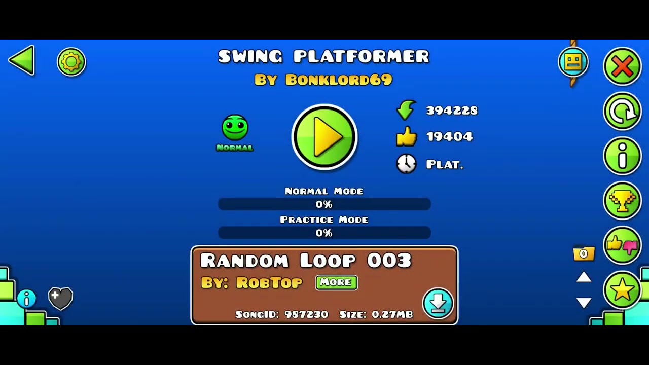 Playing 2.2 gdps levels! part 1! (Swing Platformer) - YouTube