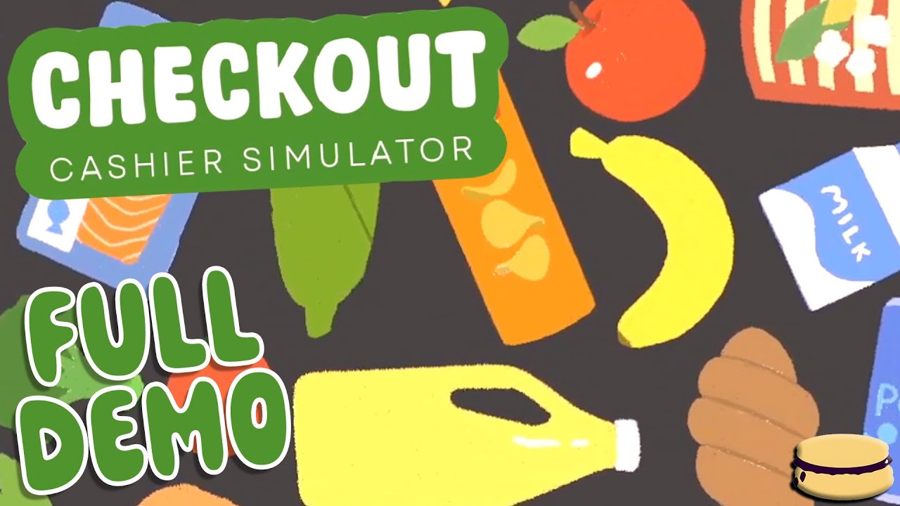 Checkout Food Puzzles!? | Checkout: Cashier Simulator Demo | Twitch VOD ...
