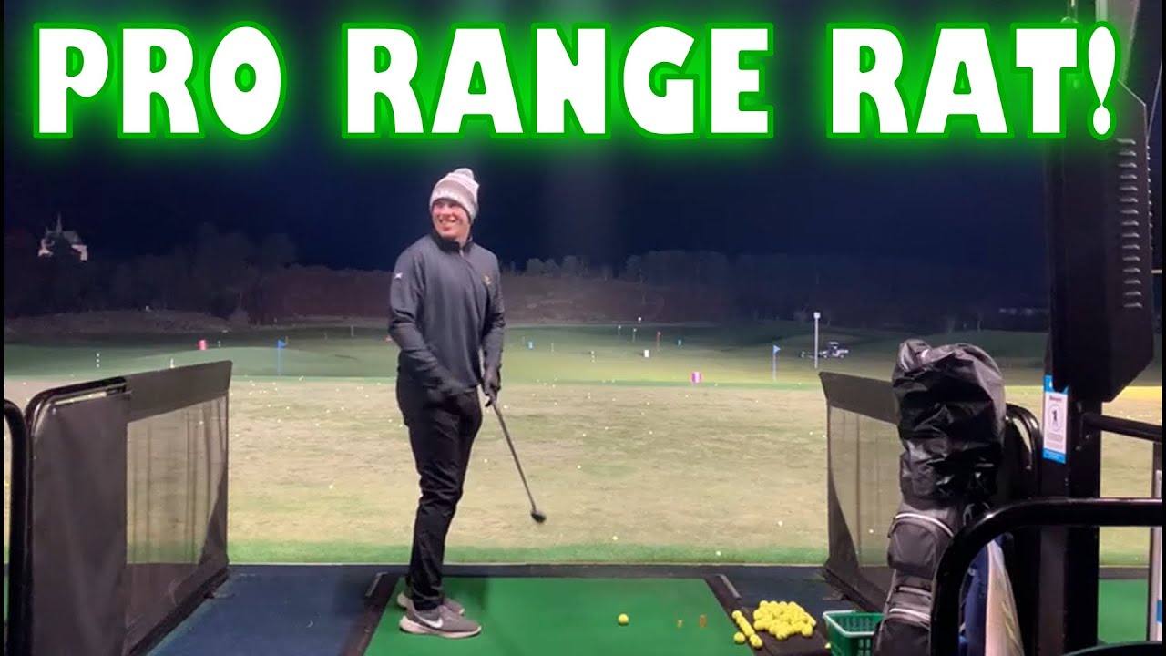 Pro Golfer Driving Range Reality - YouTube