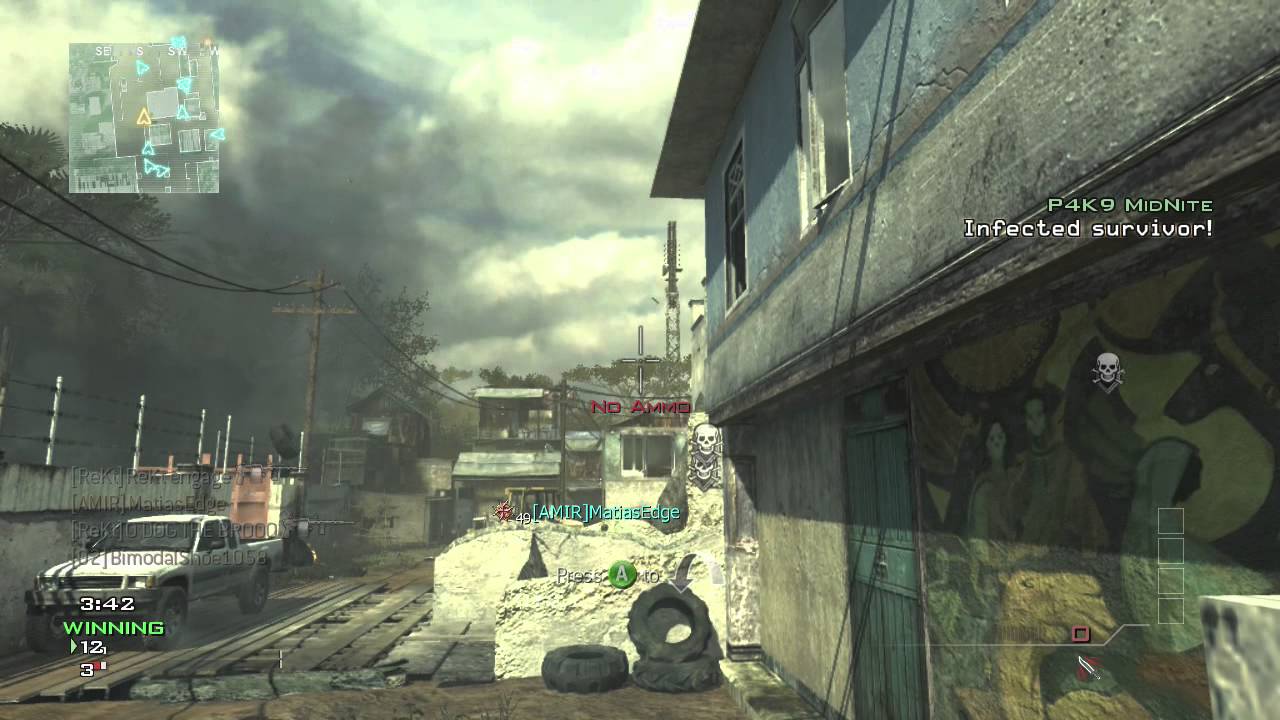 CoD MW3 FIRST INFECTED RAGE - YouTube