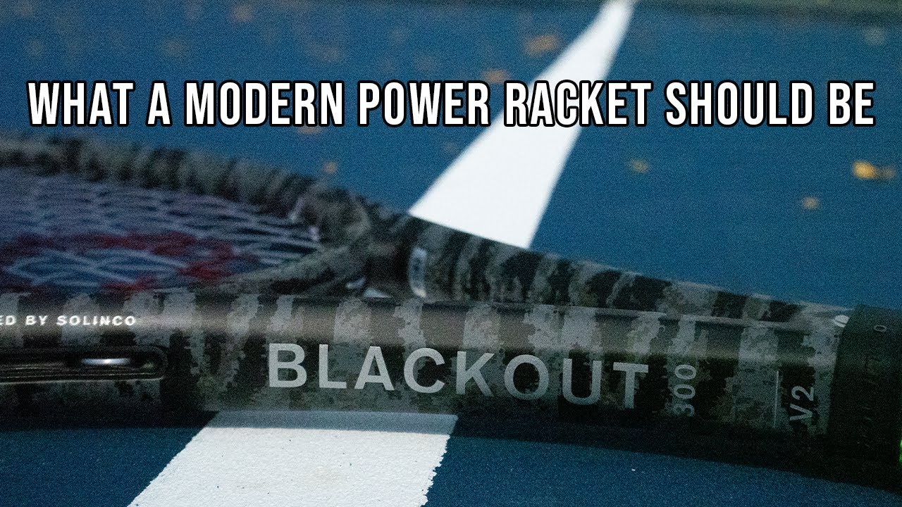 the new standard of power rackets | Solinco Blackout v2 Tennis Racket ...