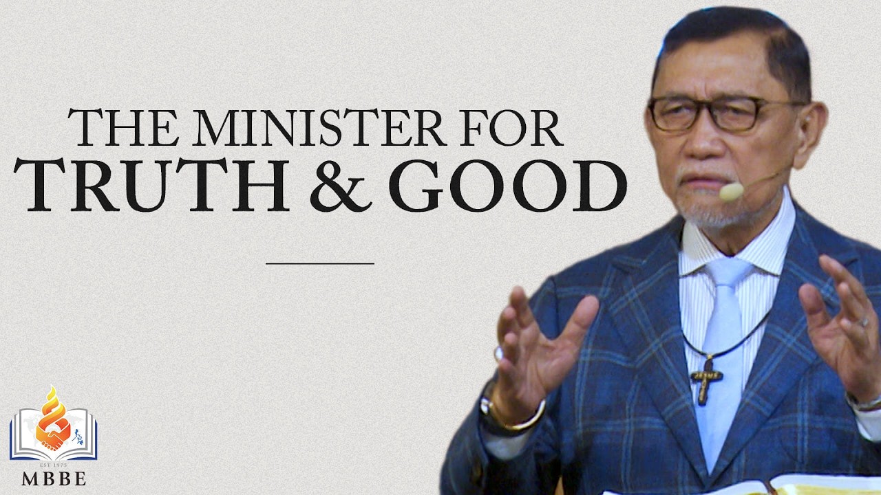 The Minister for Truth and Good - Dr. Benny M. Abante, Jr. - YouTube