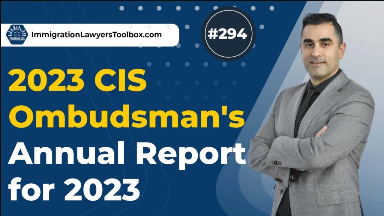 #294 2023 CIS Ombudsman's Annual Report for 2023 - YouTube