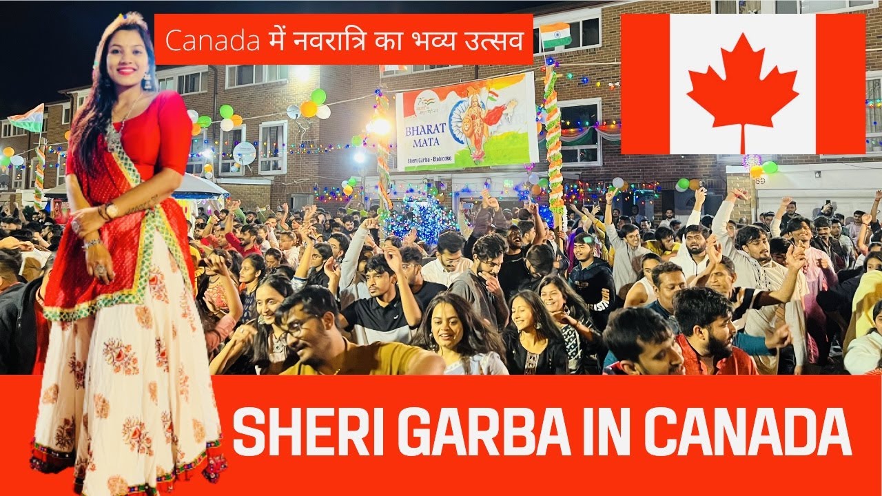 Sheri Garba in Canada | Outdoor garba event in Canada | Navratri in ...