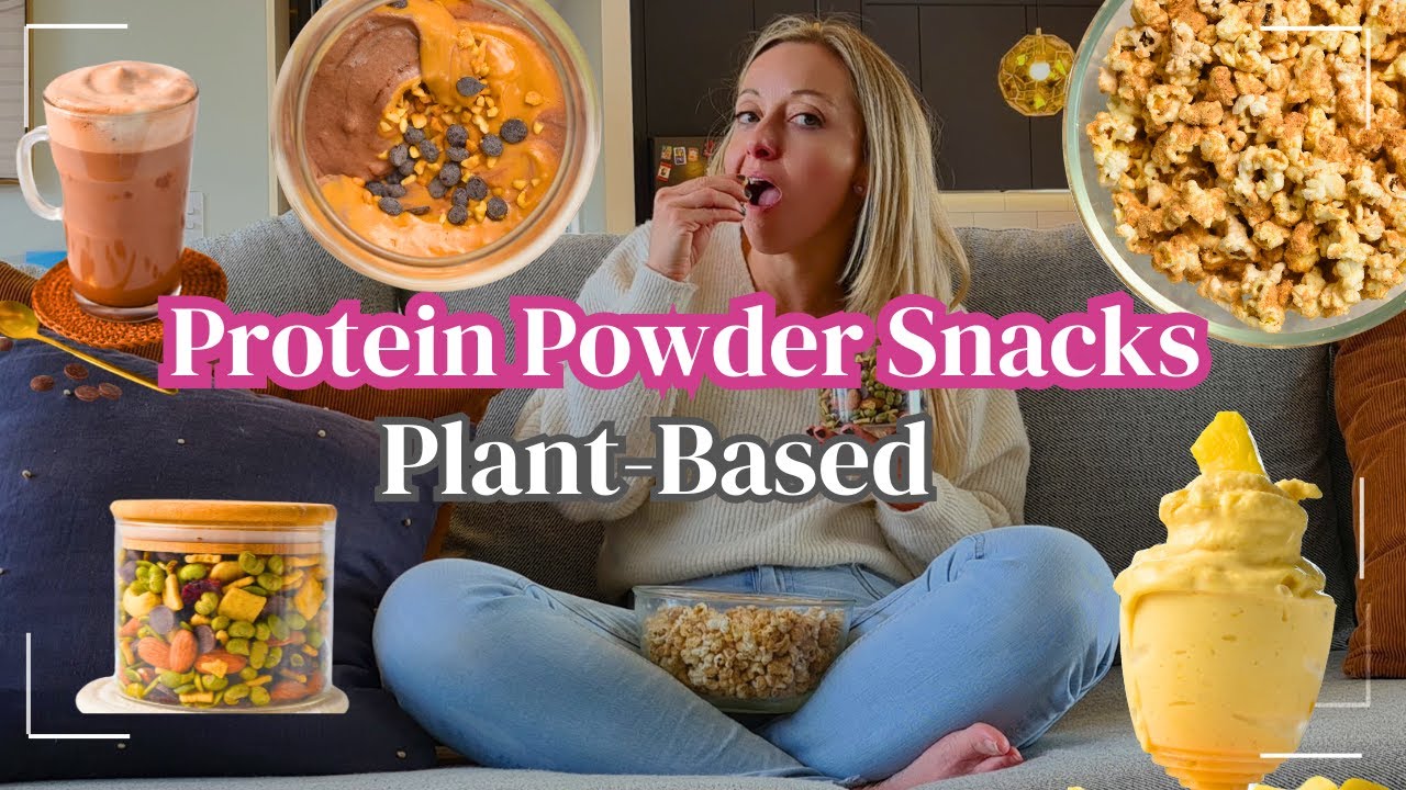 Easy Plant Based Protein Powder Recipes to Snack On! - YouTube