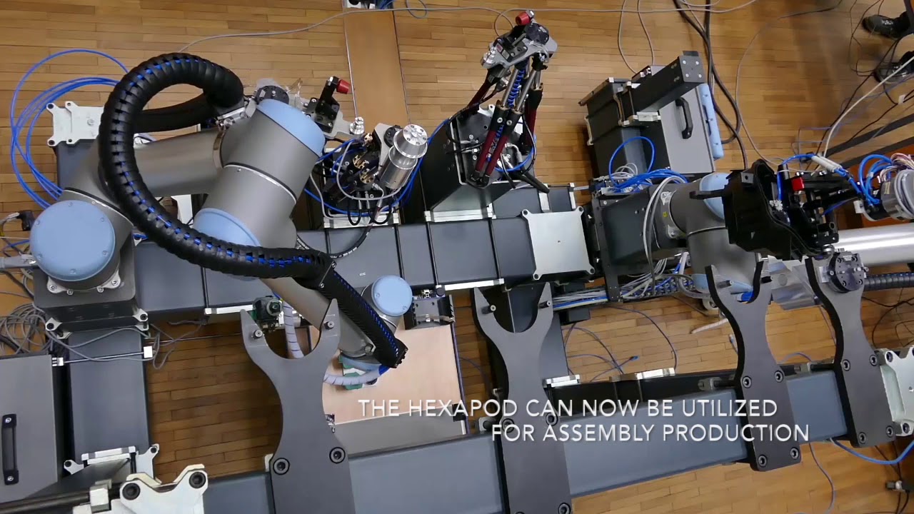 Flex Hex Hexapod - YouTube