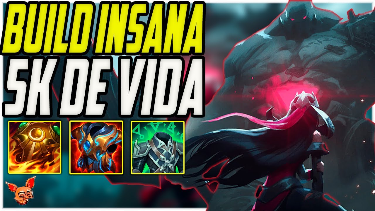 SION com as NOVAS RUNAS fica com MUITA VIDA - SION WILD RIFT NOVA BUILD ...
