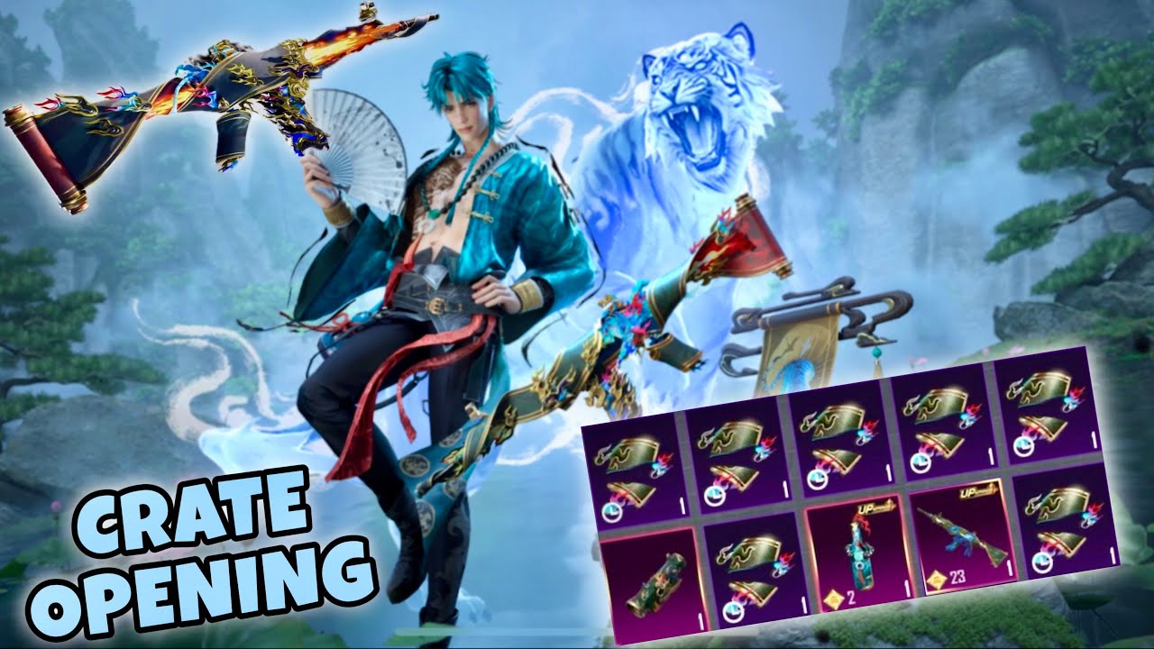 TIGER 🐅 M416 CRATE OPENING | NEW Lv.8 M416 CRATE OPENING | NEW ULTIMATE ...