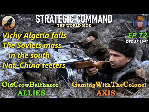 Strategic Command WaW-TRP Mod Ep 72 OldCrowBalthazor [Allies] vs GamingWithTheColonel [Axis]