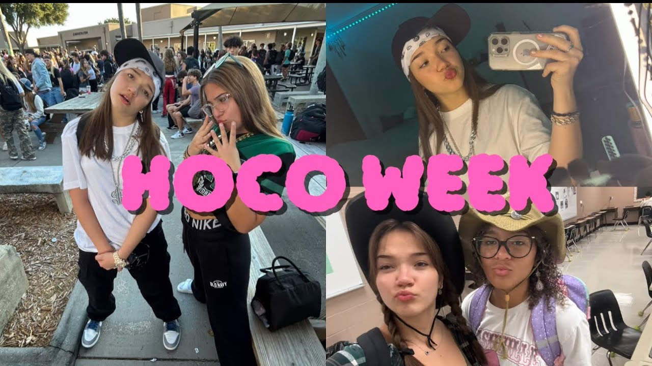 Hoco week🩷🩷 - YouTube