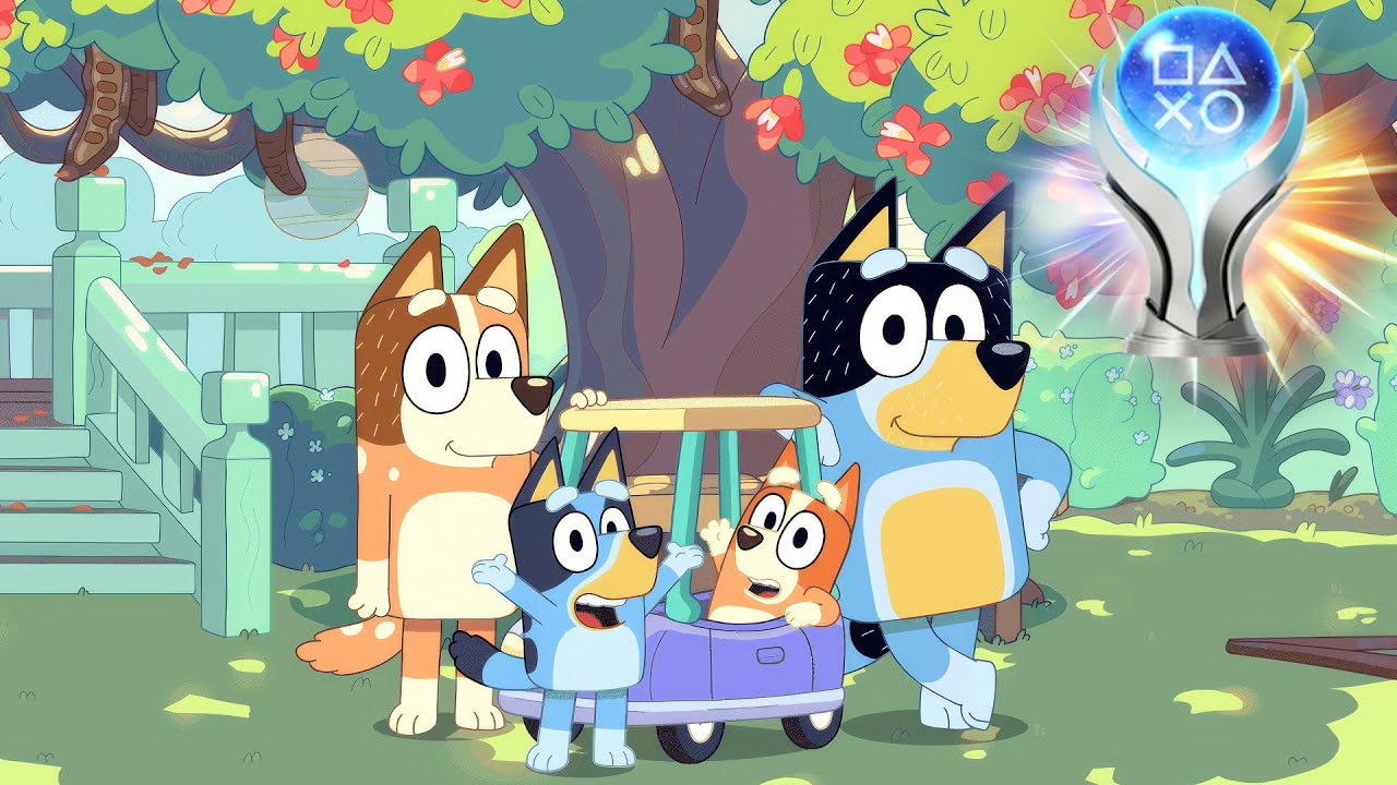 Platinum Trophy Review - Bluey The Videogame - Super Easy Platinum ...