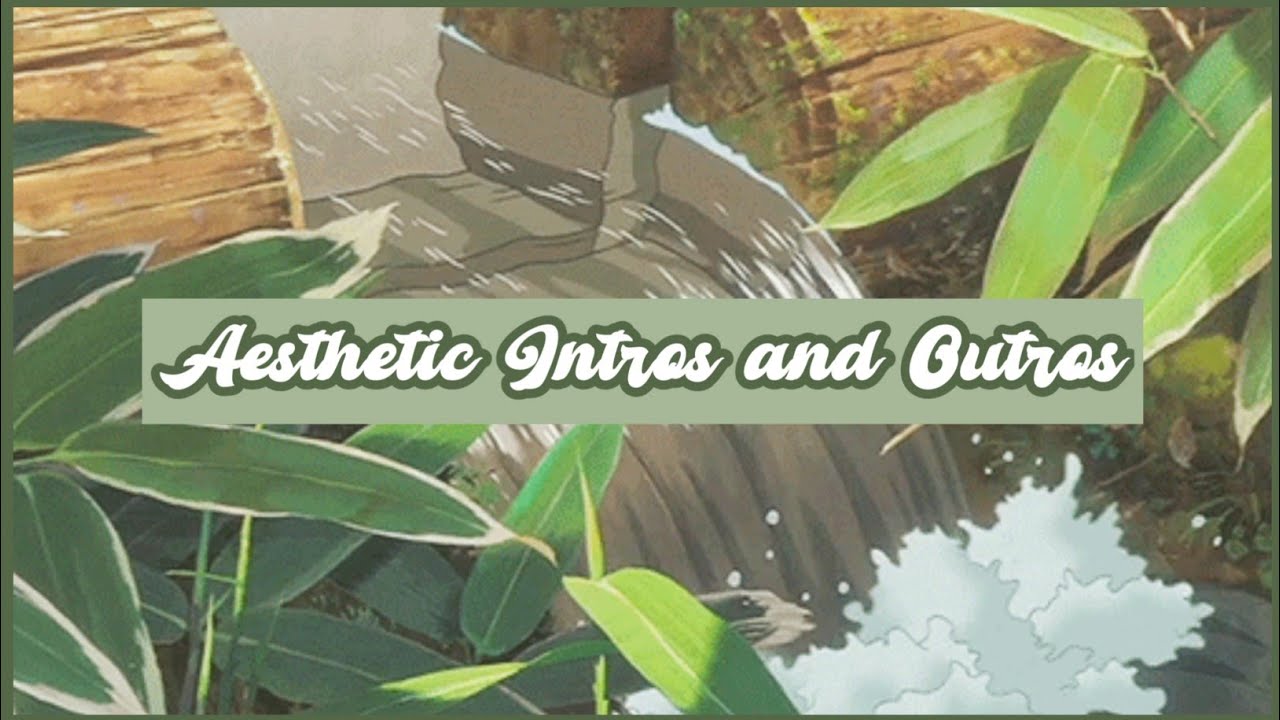 aesthetic intro and outro templates 2021 // free to use - YouTube