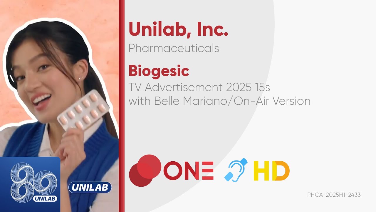 Biogesic TV Ad 2025 15s with Belle Mariano (Philippines, On Air Version ...