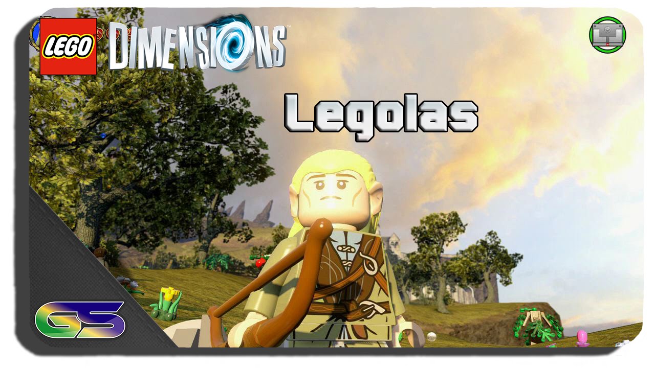 Lego Dimensions - Legolas and Arrow Launcher Gameplay - YouTube