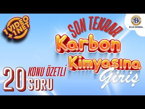 AYT Kimya Full Tekrar Tek Video l Karbon Kimyasına Giriş 2026