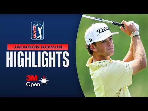 21-year-old Jackson Koivun shoots 10-under 61! | Round 3 | 3M Open | 2026