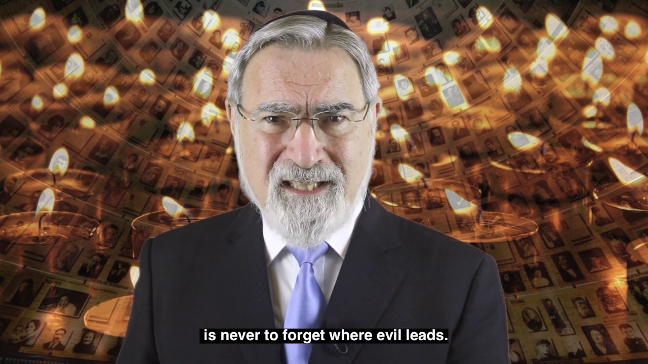 Rabbi Sacks on Holocaust Memorial Day & the 75th anniversary of the ...