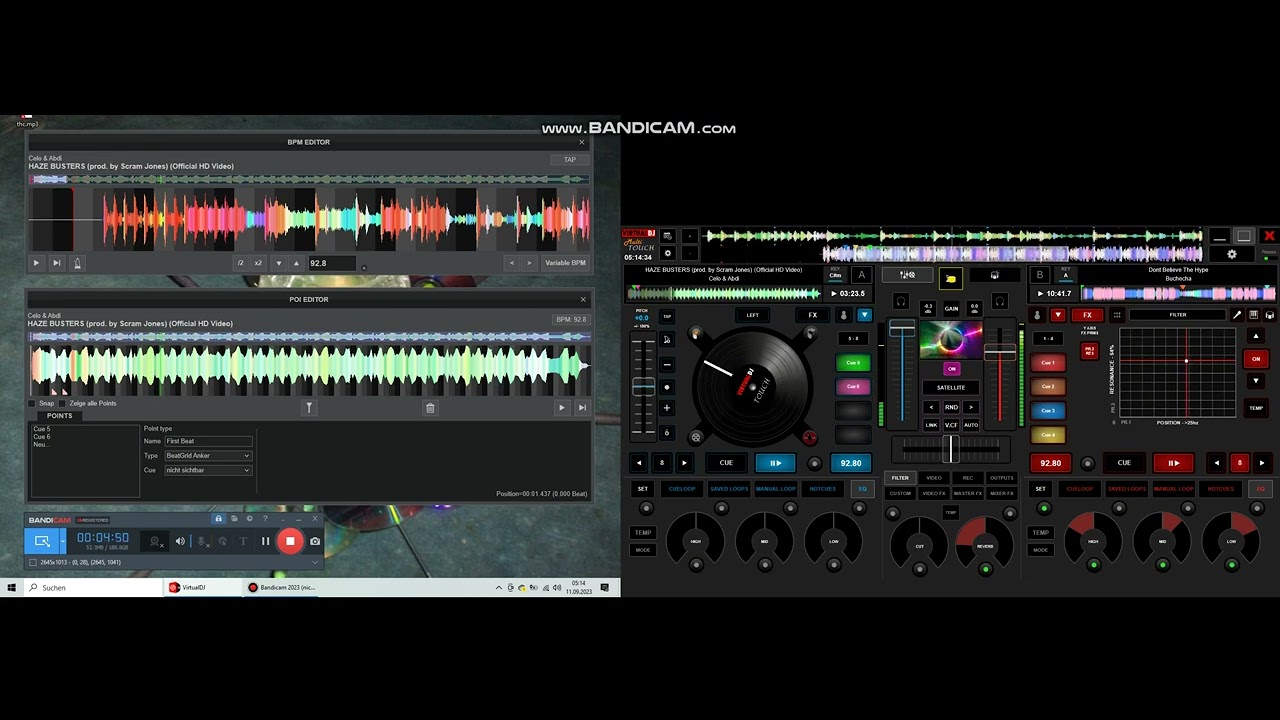 VirtualDj track 69 mc schulzideluxe ft celo und abdi - YouTube