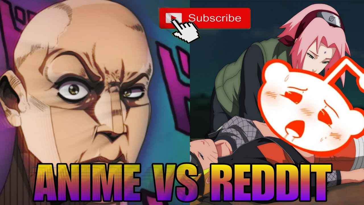 ANIME VS REDDIT PART #3 - KONOHA GIRLS (ROCK REACTION MEME) - YouTube