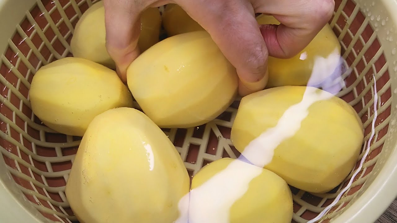 Just grate potatoes to make this delicious dish! Cheap and easy! - YouTube