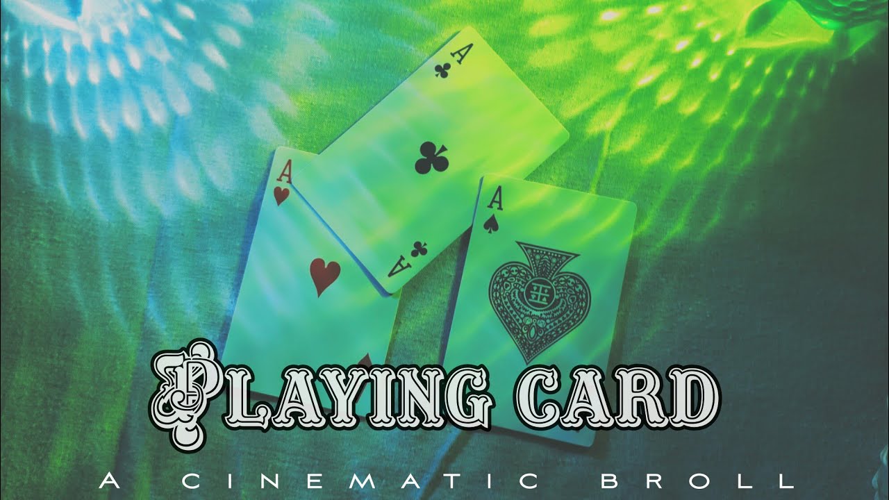 "Playing card" A cinematic b roll || short film ||by Rj studio - YouTube